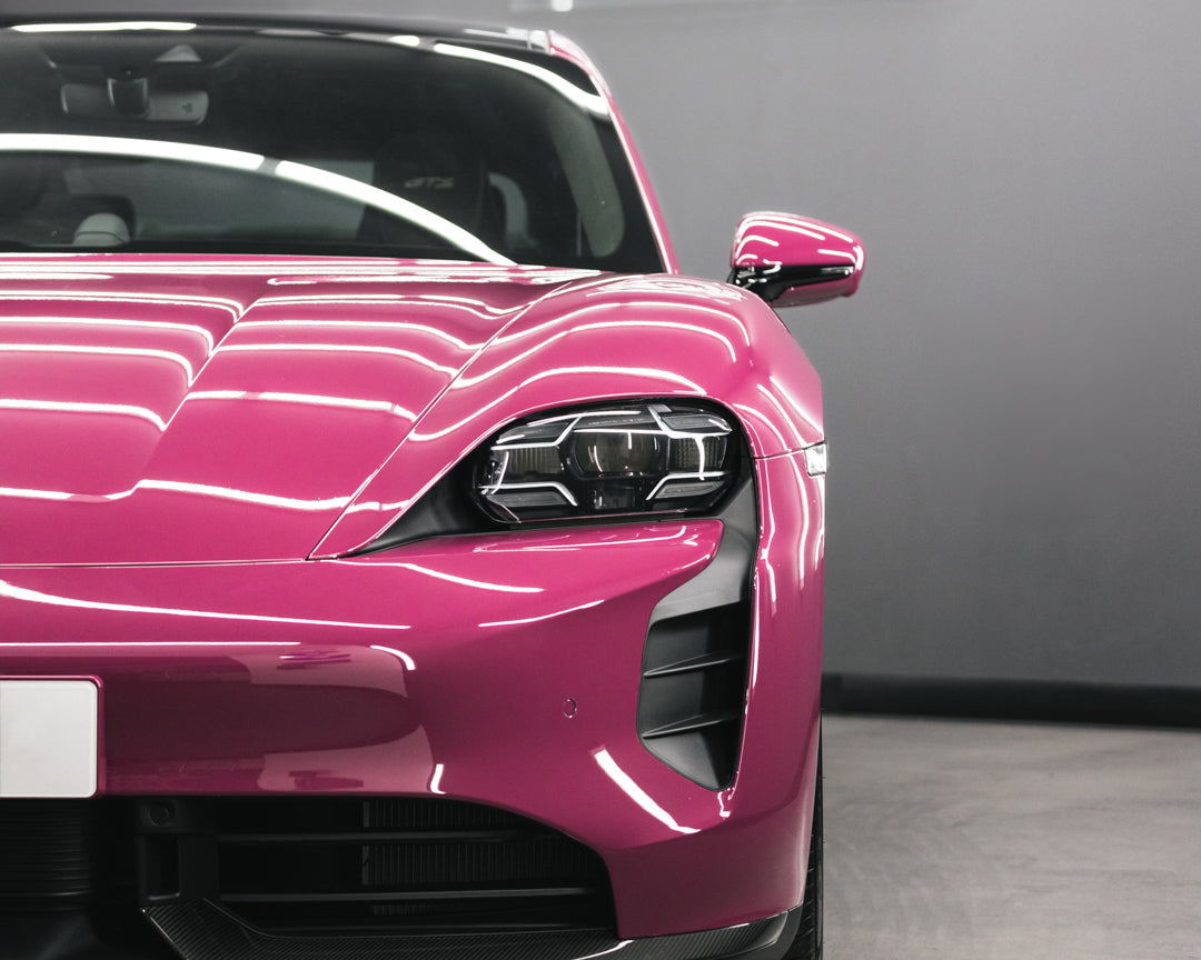 Porsche Taycan GTS Front End Extended PPF | PPF North East – Just Car Care