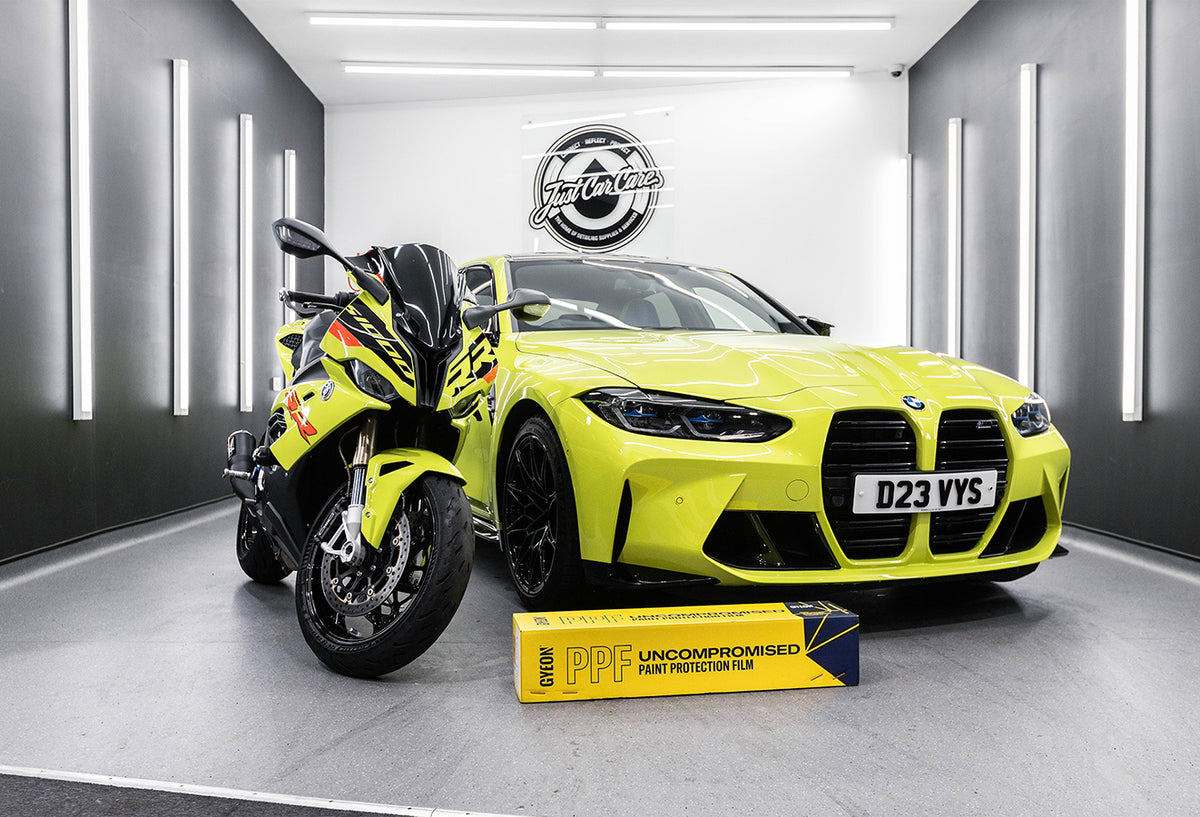 BMW M3 & BMW S1000RR | Paint Protection Film & Ceramic Coating – Just ...