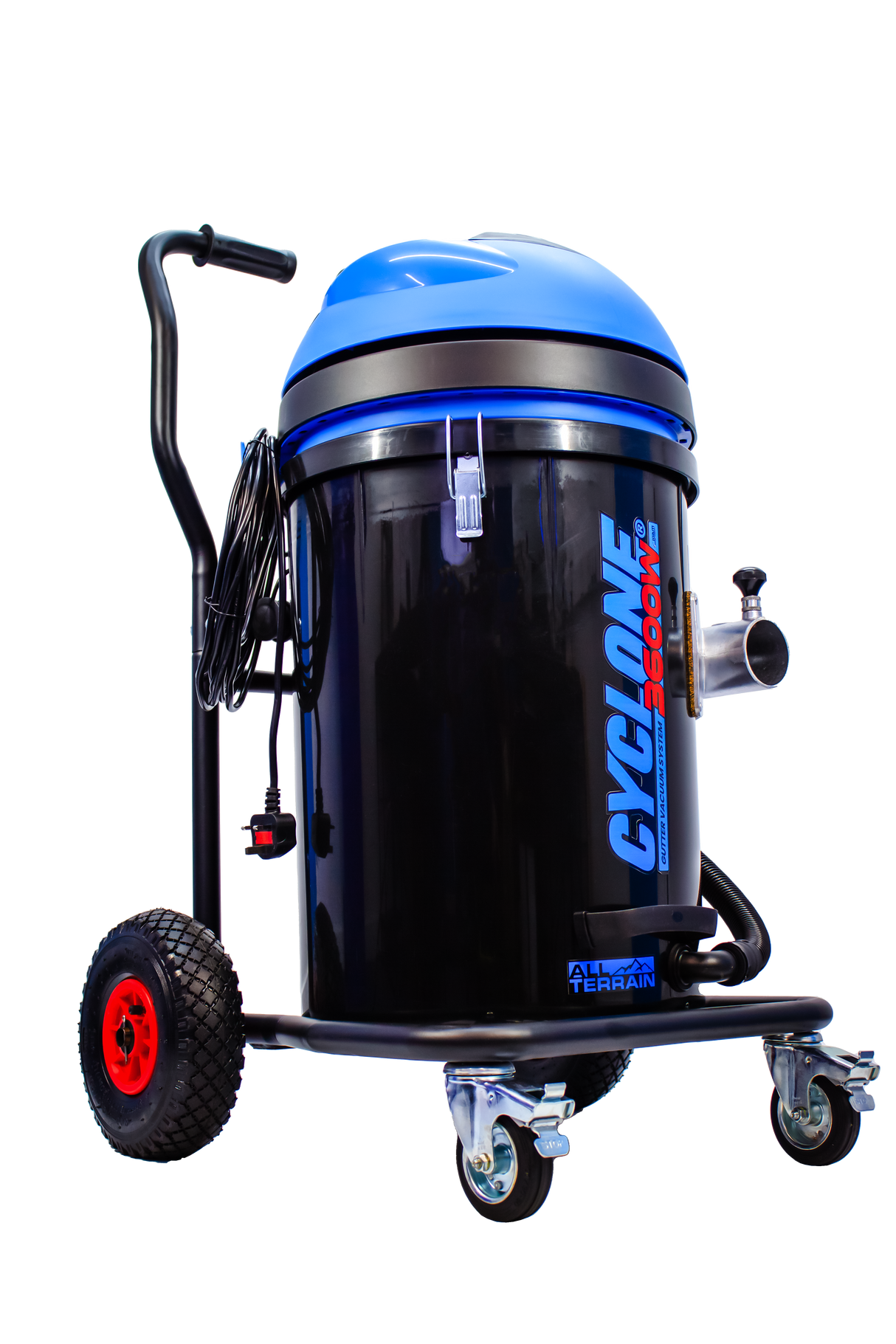 Kiam CYCLONE® All Terrain Gutter Vacuum System 3600W 76L Polypropylene ...