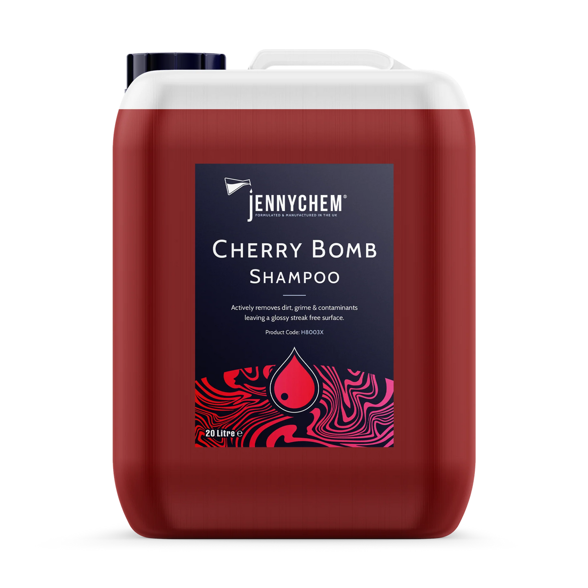 Jennychem Cherry Bomb Car Shampoo 20L | Powerful Car Wash Shampoo ...
