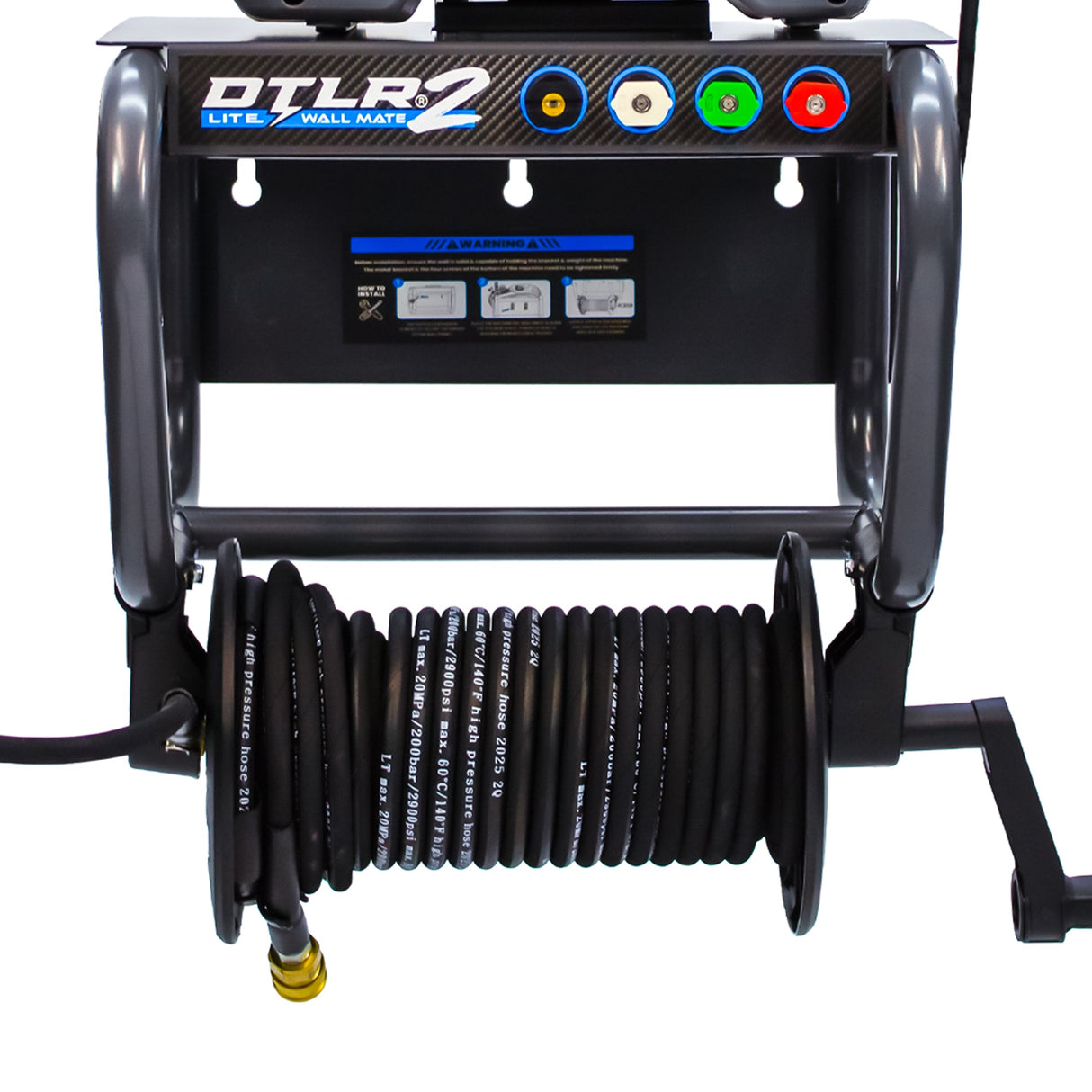 Kiam DTLR2 LITE® Wall Mount Frame and Hose Reel – Just Car Care