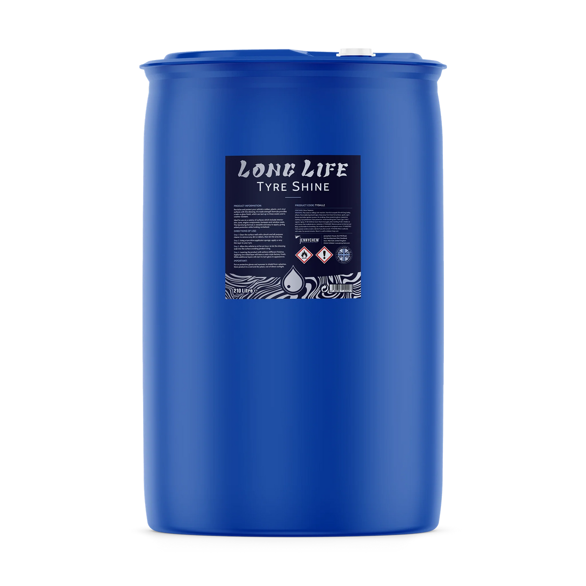 Jennychem Long Life Tyre Shine 210L | All Purpose Tyre & Trim Dressing ...