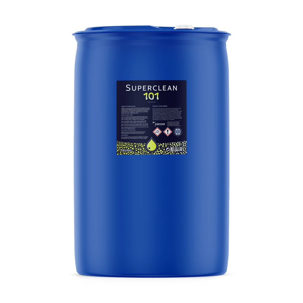 Jennychem Superclean 101 210L | Concentrate Multi Purpose Cleaner ...